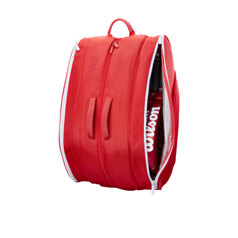 Wilson Padel Tour Racket Bag (Red) 2025 | Padelshack